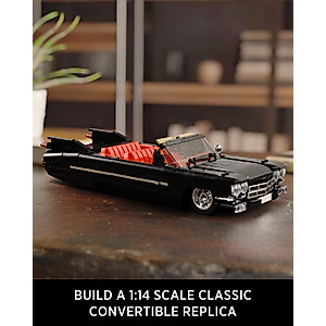 Nifeliz Eldorado, Classic Retro Car Building kit, Convertible Sports Cars Display Model Set for Adult Gift Giving (1,245 Pieces)