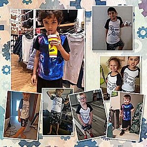 PATPAT Boy's 2 Piece Outfits Camouflage Print Short Sleeve Tee and Shorts Set with Pocket, Army Green, 11-12 Years