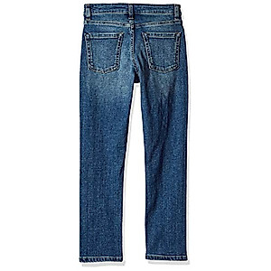 Amazon Essentials Boys' Stretch Slim-Fit Jeans, Medium Wash, 10 Slim