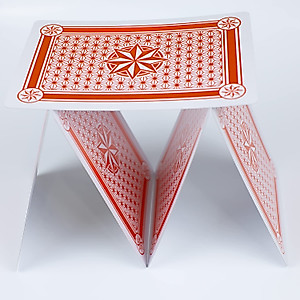 Jumbo Giant Playing Card Deck - 5x7 Inch Large Poker for Seniors Super Big Game Card Set Oversized Bridge Playing Cards Huge Magic Poker for Family Party Fun Suitable for All Ages