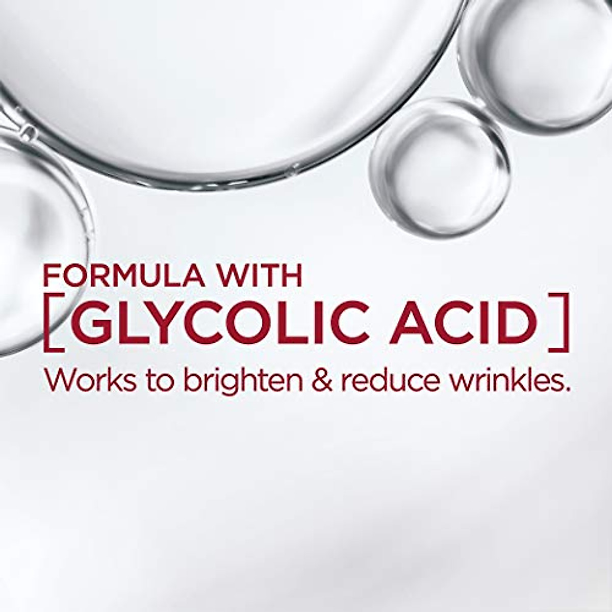 L'Oréal Paris Revitalift Bright Reveal Anti-Aging Exfoliating Peel Pads with Glycolic Acid, Reduce Wrinkles & Brighten Skin, 30 Count (Pack of 1)