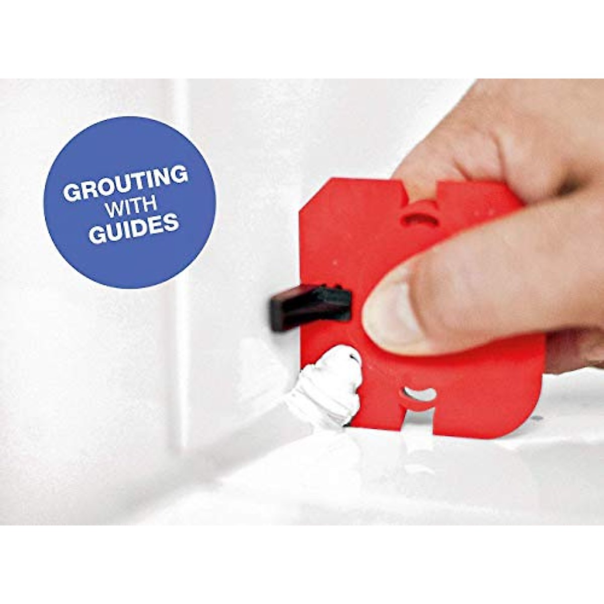 Cramer 40407US Silicone Profiling Kit7 – professional Caulking Tool Kit with Sealant Finishing Tools and Caulk Removal Tools – easy silicone caulking with guides