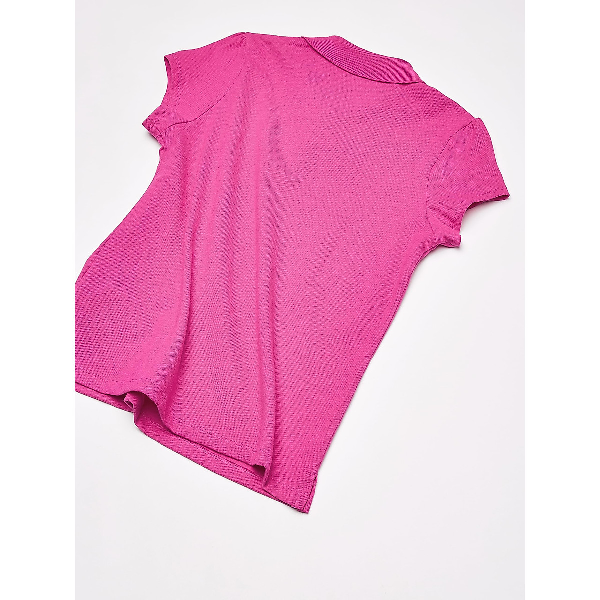 The Children's Place girls Uniform Pique Polo Shirt, Aurora Pink, Small US