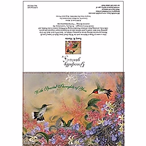 Gracefully Yours Thinking of You Simpler Times Greeting Cards featuring Larry Martin, 12, 4 designs/3 each with Scripture Message