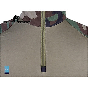 Emerson Airsoft Military bdu Tactical Suit Combat Gen3 Uniform Shirt Pants (Woodland, Large)