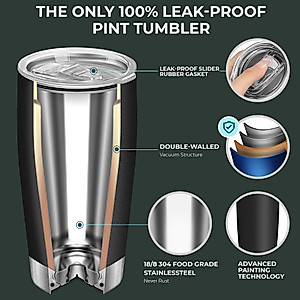 AGOT Dad Gifts for Dad from Children - Christmas Day Birthday Gifts for Dad from Daughter Son, Funny Dad Jokes 20oz Tumbler Gift for Men Who Have Everything Bonus Dad