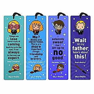Re-marks “Harry Potter” Harry, Hermione, Luna, and Draco Quotemarks, Pack of 4