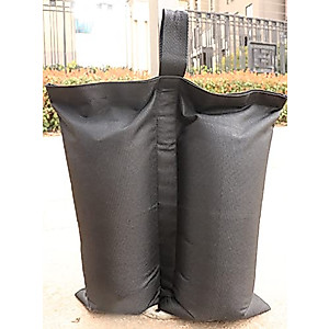 renlog Sand Canopy Weight Bags, 120 LBS Gazebo Tent Weights Sand Bags, 4 Pack (Without Sand)