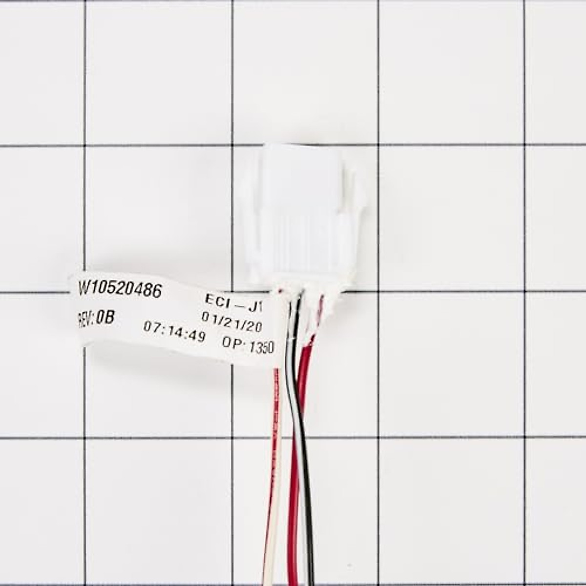 Whirlpool WPW10485962 W10485962 Ice Maker Sensor Original Equipment (OEM) Part, White