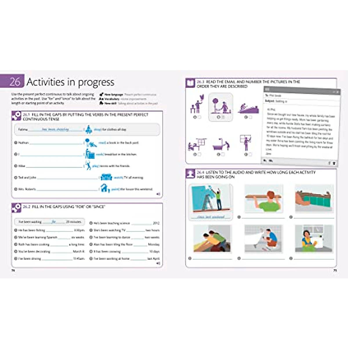 English for Everyone: Intermediate to Advanced Box Set - Level 3 & 4 : ESL for Adults, an Interactive Course to Learning English