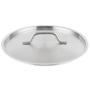 Royal Industries Classic Stock Pot with Cover, 12 qt, 11" x 7" HT, Stainless Steel, Commercial Grade - NSF Certified