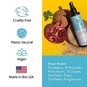 Sea Salt Spray for Textured Beach Waves & Volume - USA Made with Organic Ingredients, Texturing & Volumizing Spray for Fine Hair for Men & Women