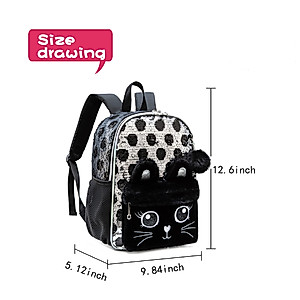 Jasminestar Toddler Backpack 13 inch Cute Kindergarten Backpacks Little Kid Preschool Bookbag