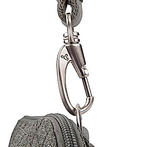 Travelon Anti-Theft Boho Slim Crossbody, Gray Heather Solid