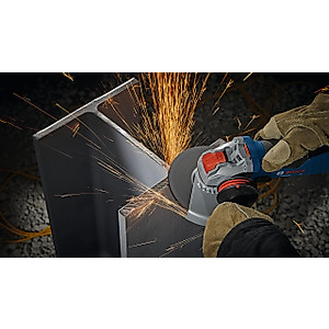 Bosch GWX13-60PD 6 In. X-LOCK Angle Grinder with No Lock-On Paddle Switch, Black,grey,blue