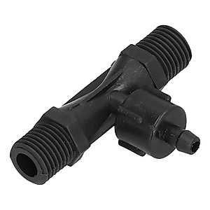 Venturi Tube,Venturi Tube PVDF Gas Liquid Mixing Injector for Ozone Generator Agriculture Irrigation 1/4in