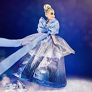 Disney Princess Style Series Holiday Style Cinderella, Christmas 2020 Fashion Collector Doll with Accessories, Toy for Girls 6 Years and Up