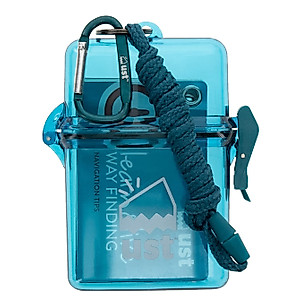 ust learn & live outdoor skills educational card set with durable, waterproof, compact design and storage case for hiking, camping and outdoor survival