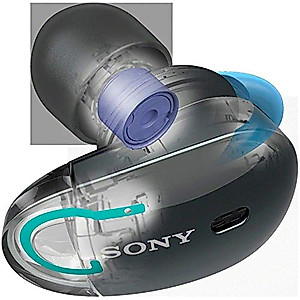 Sony Premium Noise Cancelling True Wireless Headphones - Black (WF1000X/B)