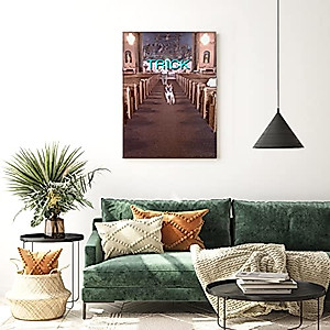 Alex Merch G Canvas Poster Unframed Wall Art Painting Print for Home, Office, Dorm Decoration 12 x 18 Inch