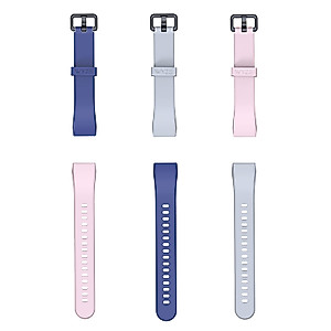 WYZE Band Pink Replacement Strap Soft Silicone Adjustable Sport Wristbands with Classic Clasp for Women