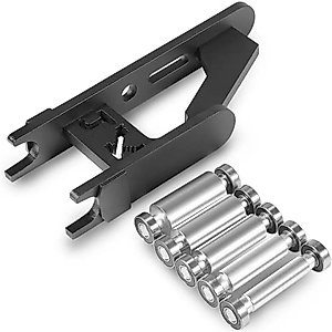 Belt Grinder 2x72 Small Wheel Holder Set 5 Sizes For knife Grinders Knife Making, 7.8In, 7.8