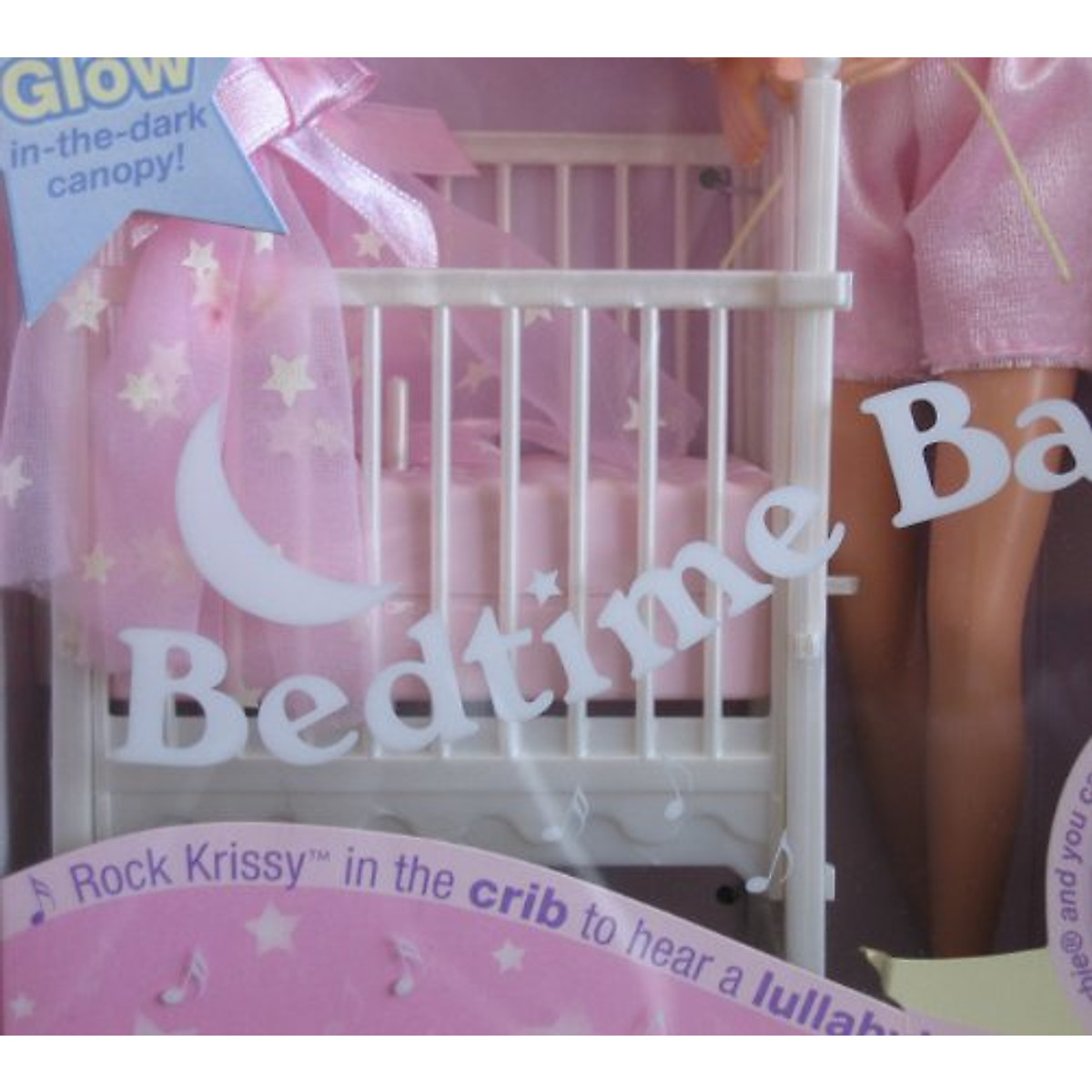 Barbie and Krissy Bedtime Baby with Musical Crib