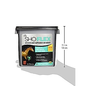 Manna Pro Sho-Flex Supplement for Horses | Formulated with MSM, Glucosamine, and Chondroitin | 5 Pounds