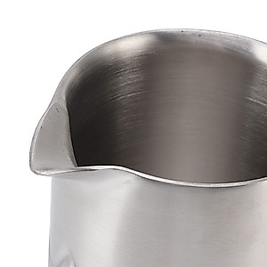 TOPINCN Cocktail Mixing Glass, Stainless Steel Mixing Glass Cocktail Shaker Double Wall Bartender DIY Tools Wine Mixer Thick Drink Mixing Cup for Home Bar