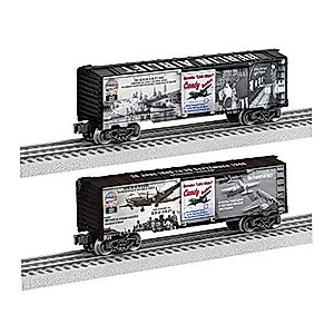 Lionel Battlefield Honor Collection, Electric O Gauge Model Train Cars, Candy Bombers