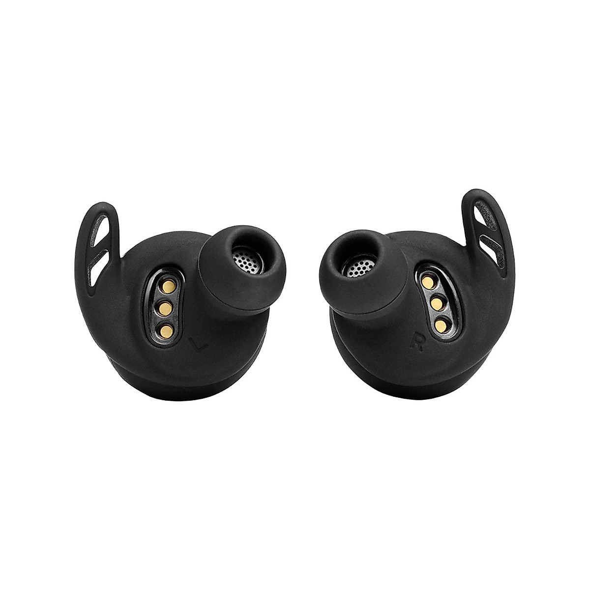 Under Armour True Wireless Flash X– Engineered by JBL® - True Wireless bluetooth earbuds, waterproof headphones, microphone, Bionic hearing, up to 25 hours battery (Black)