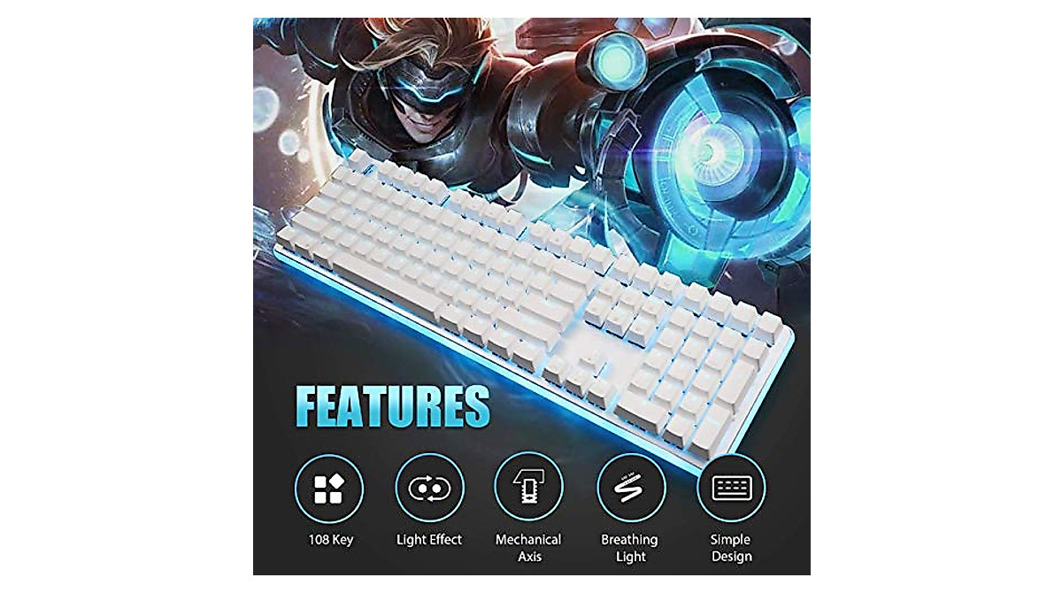 RK ROYAL KLUDGE RK918 RGB Mechanical Keyboard