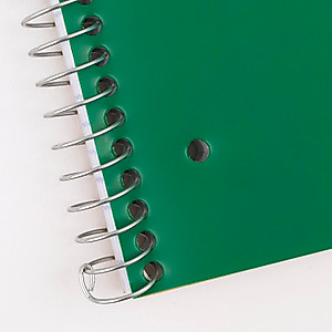 Five Star Spiral Notebook, 5-Subject, Wide Ruled Paper, 200 Sheets, 10-1/2" x 8", Color Will Vary (05206)