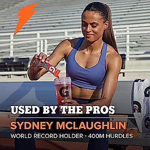 Gatorade Thirst Quencher Powder Sticks, Fruit Punch, 1.23oz Gatorade Powder Packets with Electrolytes (5 Packs of 10, Total of 50pcs)