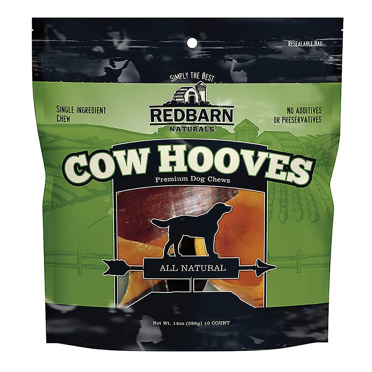 Redbarn Cow Hooves 10pk Natural Dog Chew (1-Count)