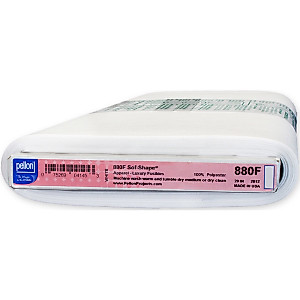 Pellon Sof-shape 25 yards, White Batting, 20" x 25 yd