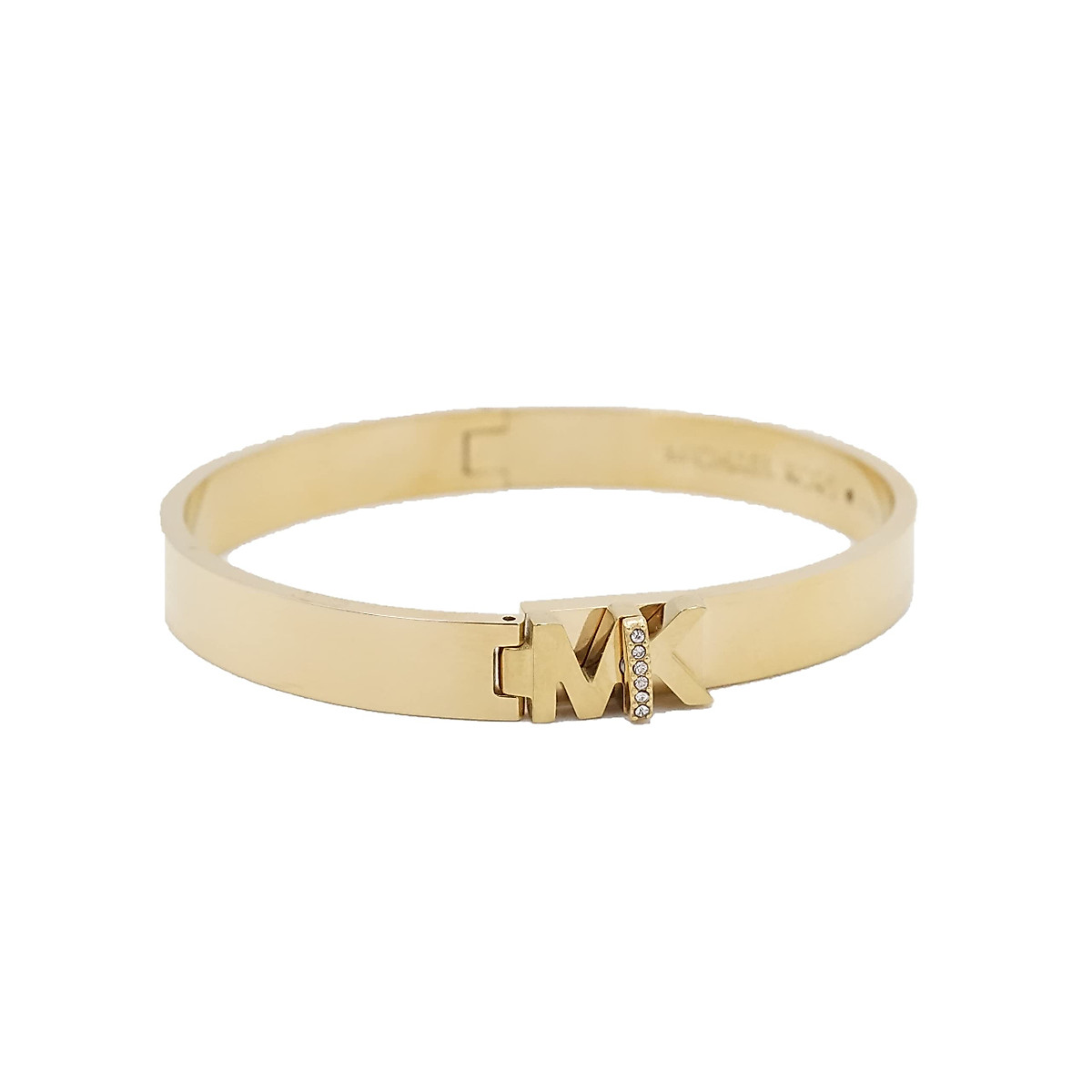 Michael Kors MKJX7697710 Haute Gold Tone Bangle Bracelet Crystal