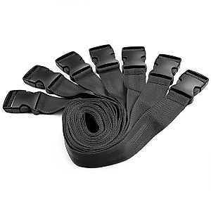 AICEL Car Battery Tie Down Strap, 39 Inch Battery Strap with Buckle, Battery Box Safety Secure Lashing Strap, Quick Release Nylon Woven Tape for Cargo, Luggage, Boats, Motorcycles, Truck, SUV