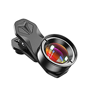 APEXEL Professional Macro Photography Lens for Smartphone, Macro Lenses for iPhone, Samsung, Galaxy, Oneplus, Android Phone(Fits for Almost All Phone), Cell Phone Macro Lens Attachment for iPhone 13
