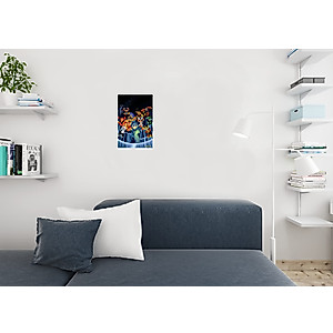 Poster Foundry Mega Man Legacy Collection Video Game Video Gamer Classic Retro Vintage 90s Gaming MegaMan Capcom Legacy Collection Megaman 11 Mega Man X Dr Wily Thick Paper Print Wall Art 8x12