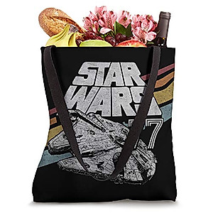 Star Wars 77 Millennium Falcon Retro Tote Bag