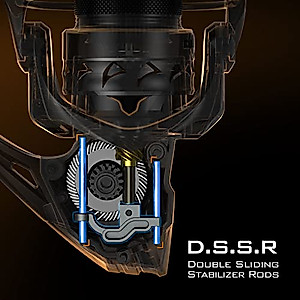 KastKing Kestrel Spinning and Ice Fishing Reel 1000 SFS Carbon Body, Lightweight and Weighs 4.6 Oz, Full Carbon Fiber Frame, 10+1 Stainless-Steel Double Shielded Ball Bearings, 6.2:1 Gear Ratio