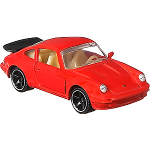 Matchbox Cars 6-Pack, Set of 6 Toy Vehicles in 1:64 Scale, Trunks, Hoods or Doors Open & Close: Porsche, Lamborghini, BMW, Datsun & Pagani