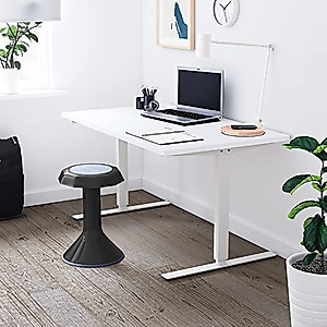 ECR4Kids ACE Active Core Engagement Wobble Stool, 18-Inch Seat Height, Flexible Seating, Black