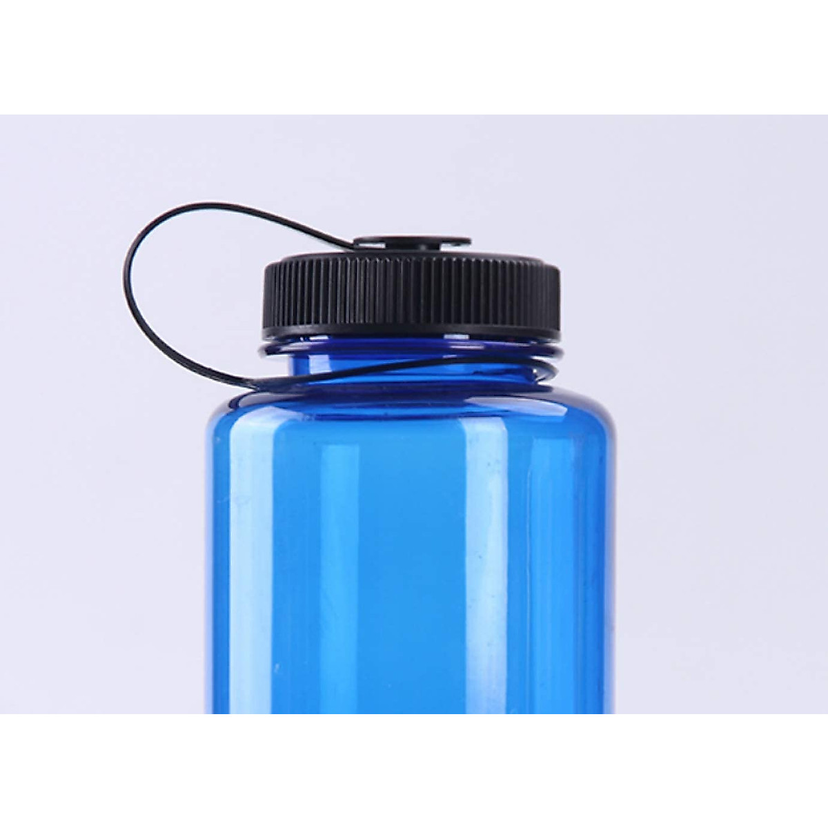 NuRich Hydro Wide Mouth Tritan Twist Loop Chug Replacement Lid Cap Accessories Compatible with Hydroflask, Nalgene Replacement Lid, and More Top Water Bottle Brands Sizes 12 16 18 20 32 40 64 Ounce