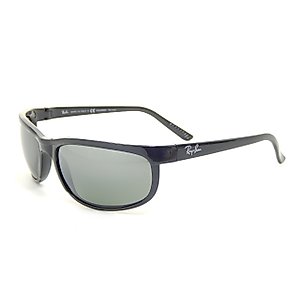 New Ray Ban Polarized Predator 2 RB2027 601/W1 Black/Gray Polarized 62mm Sunglasses