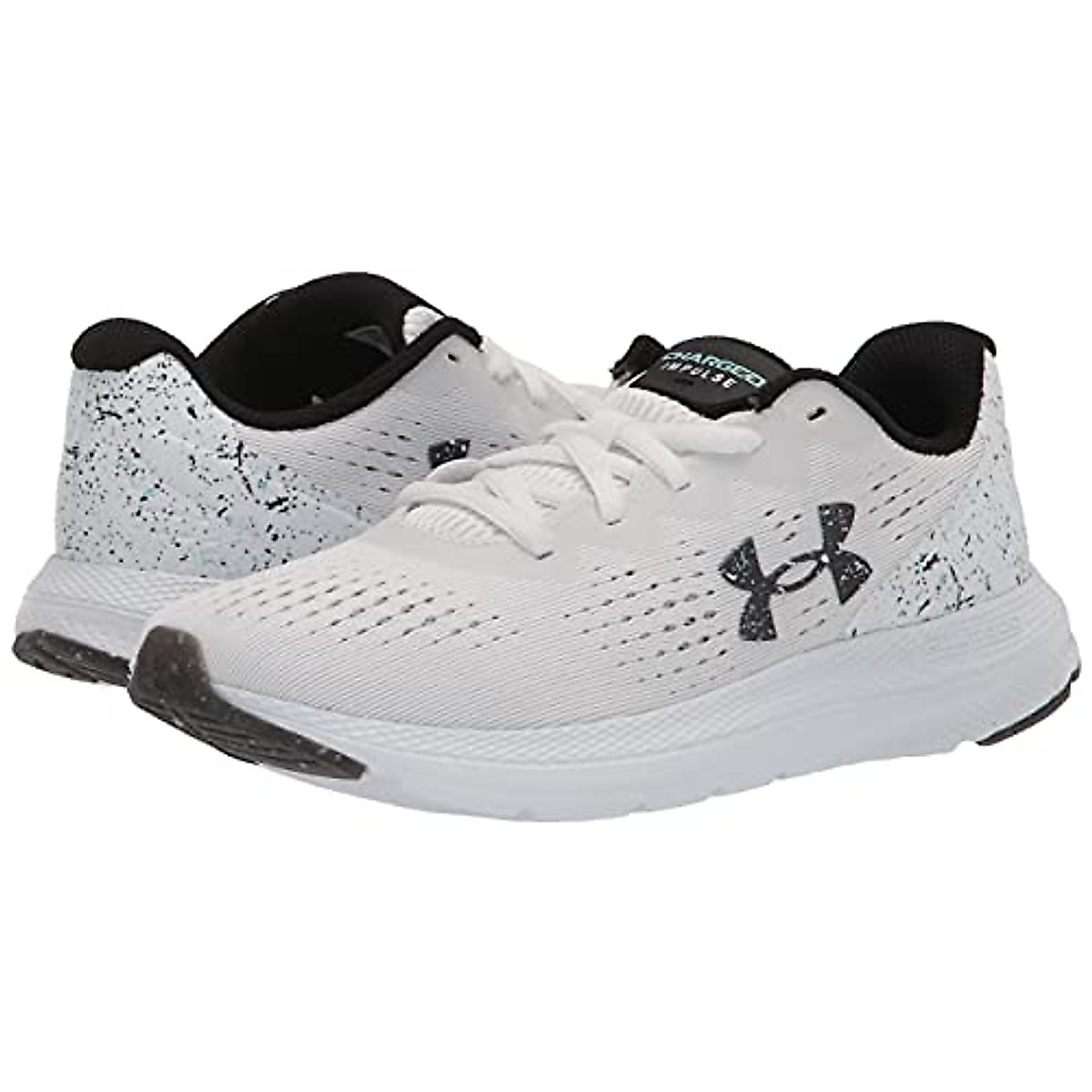 Under Armour Women's Charged Impulse 2 PNTSPL, White (100)/White, 10 M US