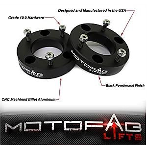 MotoFab Lifts F150-2 - 2 in Front Leveling Lift Kit That is compatible with F150