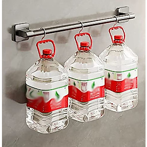 SEIFE Wall Mounted Towel Rack Towel Rack Towel Rails Bars Bathroom Towel Holder Rack for Bath Kitchen Necklace Holder Wall Mounted Chrome Stainless Steel for Shower Room,Room Cabinet Bathroom Shelves