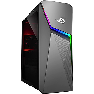 ASUS ROG Strix GL10 Gaming Desktop Computer, AMD Hexa-Core Ryzen 5 3600X Processor, 64GB RAM 2TB SSD, NVIDIA GeForce GTX 1660 Ti 6GB, DisplayPort Bluetooth DTS Audio, Windows 10 Homek